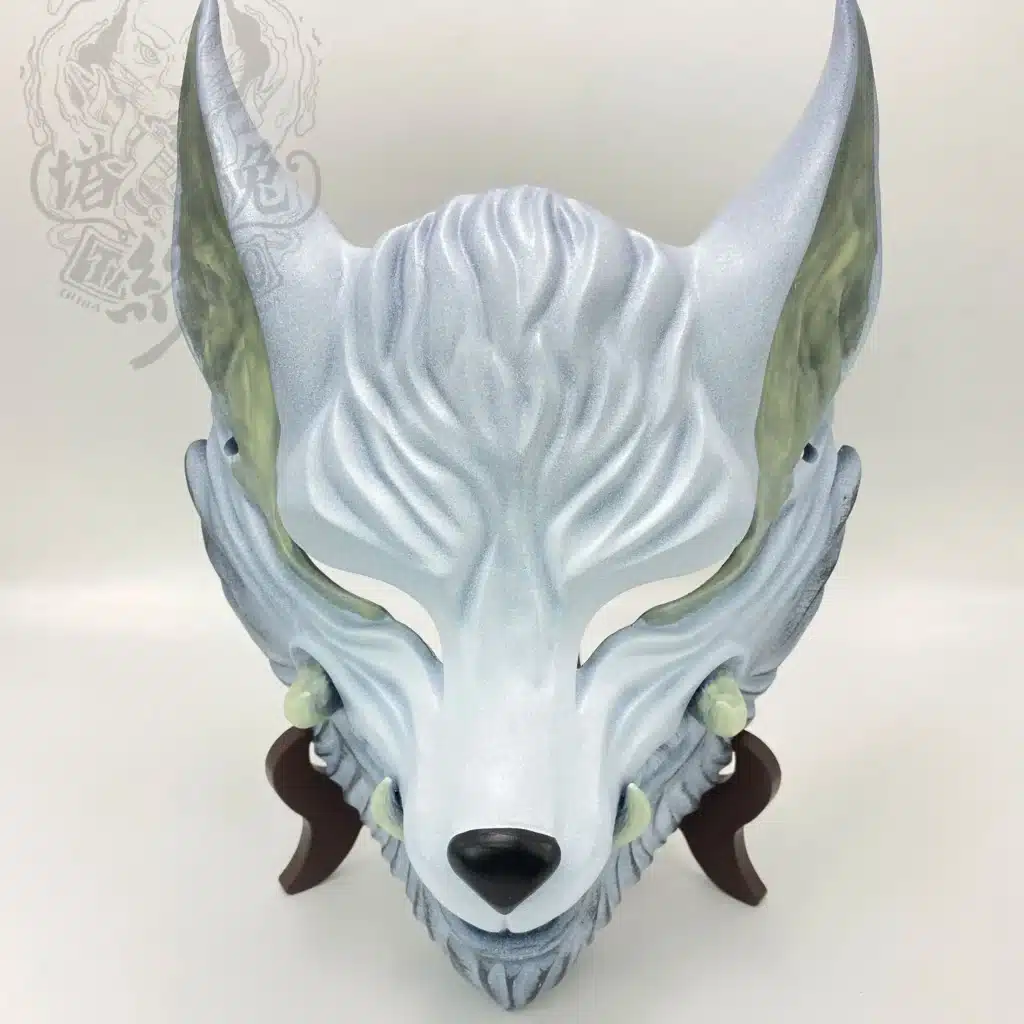 Japanese Wolf Mask - Mythology Clothing Co
